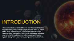 Free - Solar System Theme for PowerPoint and Google Slides - PPT Slides