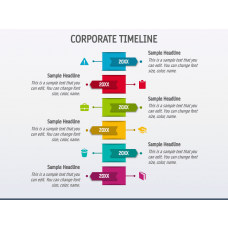 Company Timeline PowerPoint Template and Google Slides Theme