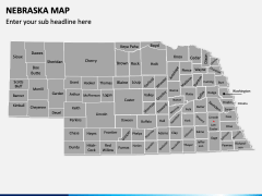 Nebraska Map for PowerPoint and Google Slides - PPT Slides