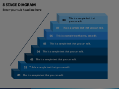 Free 8 Stage Diagram for PowerPoint and Google Slides