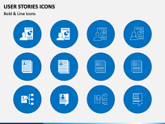User Stories Icons for PowerPoint and Google Slides - PPT Slides