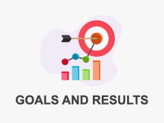 Goals and Results PowerPoint and Google Slides Template - PPT Slides