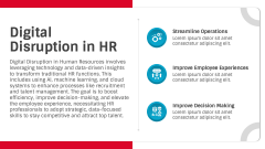 Digital Disruption in HR PowerPoint and Google Slides Template - PPT Slides