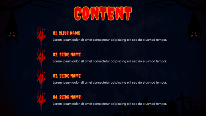 Free - Horror Presentation Theme for PowerPoint and Google Slides - PPT ...