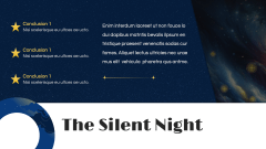 Free - Starry Night Background Theme for PowerPoint and Google Slides ...