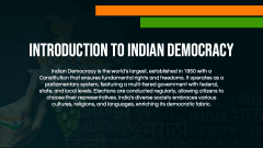Free - Indian Democracy Presentation for PowerPoint and Google Slides ...