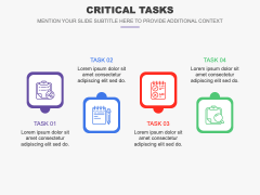 Critical Tasks PowerPoint and Google Slides Template - PPT Slides