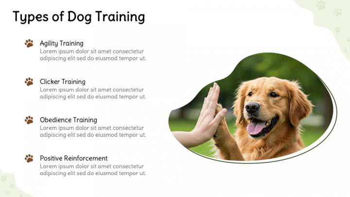 Dog Training Presentation Theme for PowerPoint and Google Slides ...