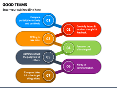 Good Teams PowerPoint and Google Slides Template - PPT Slides