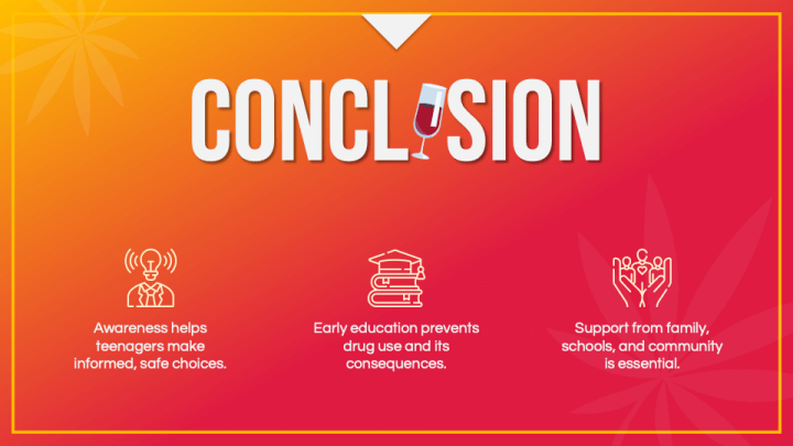 Free - Drug Awareness in Teenagers PowerPoint and Google Slides ...