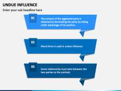 Undue Influence PowerPoint and Google Slides Template - PPT Slides