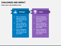 Challenges And Impact PowerPoint and Google Slides Template - PPT Slides