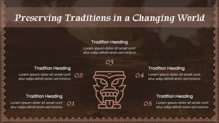 Free - Tribal Culture Presentation Theme for PowerPoint and Google ...