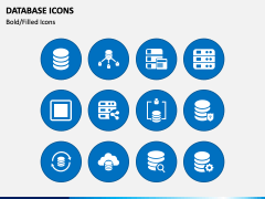 Database Icons for PowerPoint and Google Slides - PPT Slides