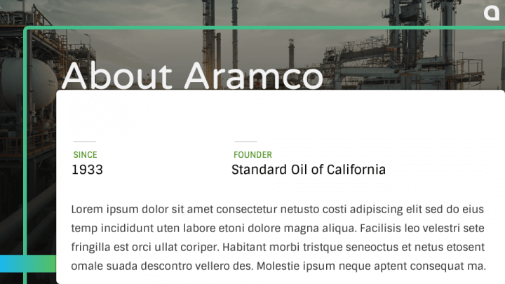 Free - Saudi Aramco Case Study PowerPoint and Google Slides Template ...