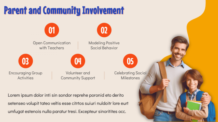 Free - Social Skills in School PowerPoint and Google Slides Template ...