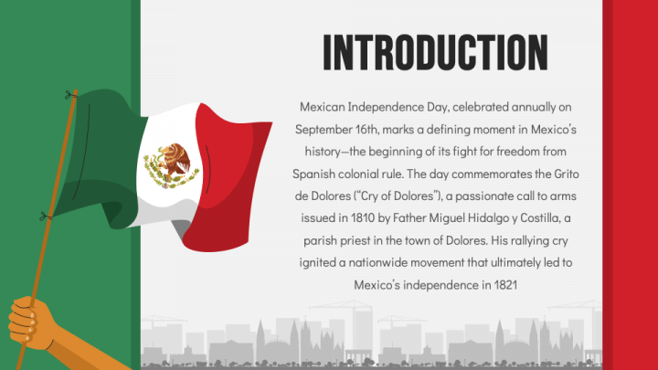 Free - Mexican Independence Day PowerPoint and Google Slides Template ...