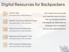 Backpacking Presentation Theme for PowerPoint and Google Slides - PPT Slides