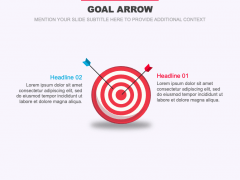 Goal Arrow PowerPoint and Google Slides Template - PPT Slides