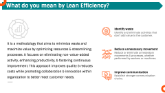 Lean Efficiency PowerPoint and Google Slides Template - PPT Slides