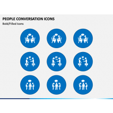 Courageous Conversations PowerPoint Template - PPT Slides | SketchBubble