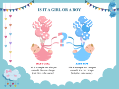 Free Baby Shower Presentation Theme for PowerPoint and Google Slides