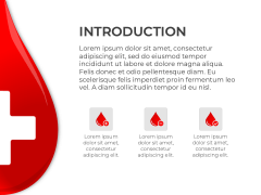 Free - Blood Donation PowerPoint Template and Google Slides Theme