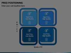 Price Positioning PowerPoint and Google Slides Template - PPT Slides