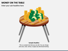 Money on the Table Illustration for PowerPoint and Google Slides - PPT ...