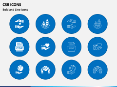 CSR Icons for PowerPoint and Google Slides - PPT Slides