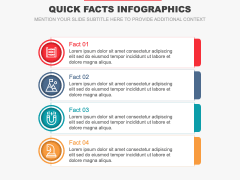 Quick Facts Infographics for PowerPoint and Google Slides - PPT Slides