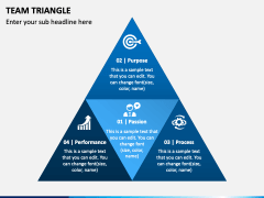 Team Triangle PowerPoint Template - PPT Slides