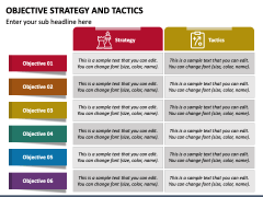 Objective Strategy and Tactics PowerPoint and Google Slides Template ...