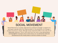 Social Movements PowerPoint and Google Slides Template - PPT Slides