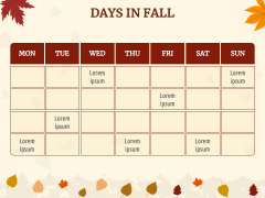 Free - Fall Background Presentation Theme for PowerPoint and Google Slides