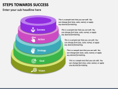 Free Steps Towards Success PowerPoint Template and Google Slides Theme
