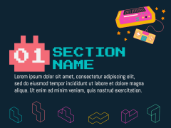 Video Game Theme for PowerPoint and Google Slides - PPT Slides