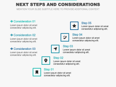 Next Steps and Considerations PowerPoint and Google Slides Template