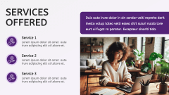 Business Consultant Profile PowerPoint and Google Slides Template - PPT ...