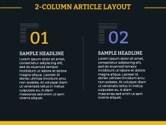Free - Digital Magazine Presentation Theme for PowerPoint and Google Slides