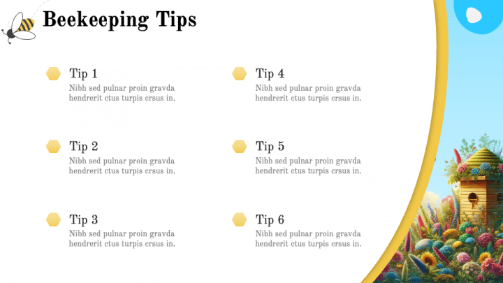 Free - Bee Theme for PowerPoint and Google Slides - PPT Slides
