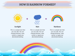 Free Rainbow Presentation Theme for PowerPoint and Google Slides