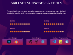 Game Developer Portfolio Presentation for PowerPoint and Google Slides ...