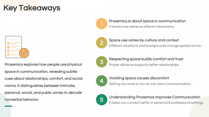 Proxemics PowerPoint and Google Slides Template - PPT Slides