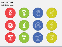 Prize Icons for PowerPoint and Google Slides - PPT Slides