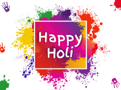 Free - Holi PowerPoint Template and Google Slides Theme