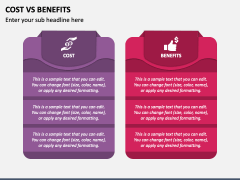 Cost Vs Benefits PowerPoint and Google Slides Template - PPT Slides