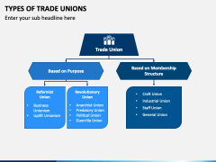 Types of Trade Unions PowerPoint and Google Slides Template - PPT Slides