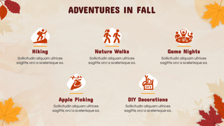 Free - Autumn Theme for PowerPoint and Google Slides - PPT Slides