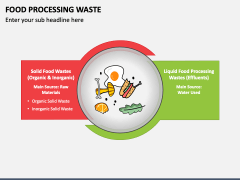 Food Processing Waste PowerPoint and Google Slides Template - PPT Slides